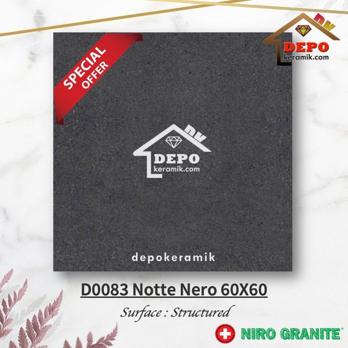 Jual Niro D0083 Notte Nero 60X60 Kw2 Granit Lantai Kasar Teras Garasi - Jakarta Pusat ...