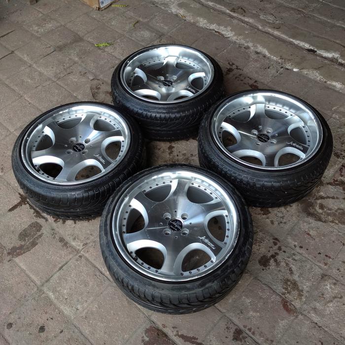 Jual VELG MOBIL BEKAS KRANZE RING 18 + BAN ACHILLES VIOS BALENO YARIS ...