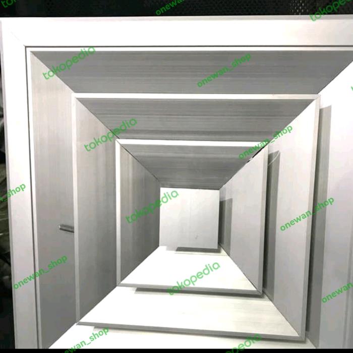 Jual grill exhaust 6 inch 33x33 cm BJLS cover cerobong asap exhaust fan ...