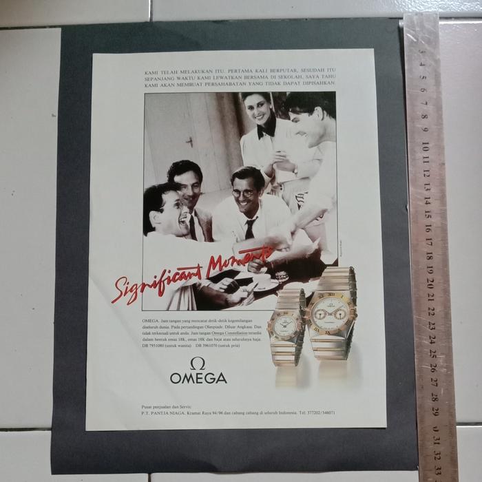 Jual iklan warna OMEGA potongan majalah jadul kuno lawas - Kota ...