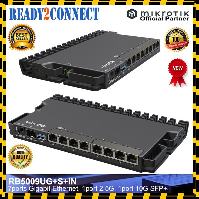 Jual MIKROTIK RB5009UG+S+IN Router Board RB5009 SFP+ - Jakarta Pusat ...