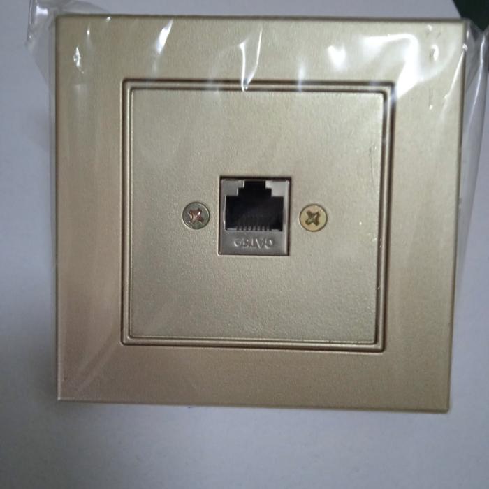 Jual SOCKET OUTLET DATA CAT.5 BROCO PLANO SILVER - Jakarta Pusat - Solusi Bersama Jaya | Tokopedia