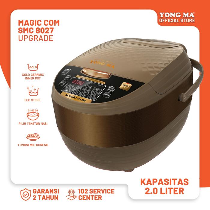 Jual Yong Ma Digital Rice Cooker 2 Liter - Magic Com / SMC-8027 - Kab ...