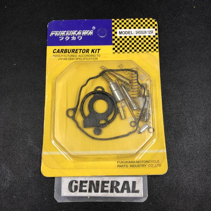 Jual REPAIR KIT KARBURATOR SHOGUN 125R FUKUKAWA CARBURATOR REPAIRKIT ...