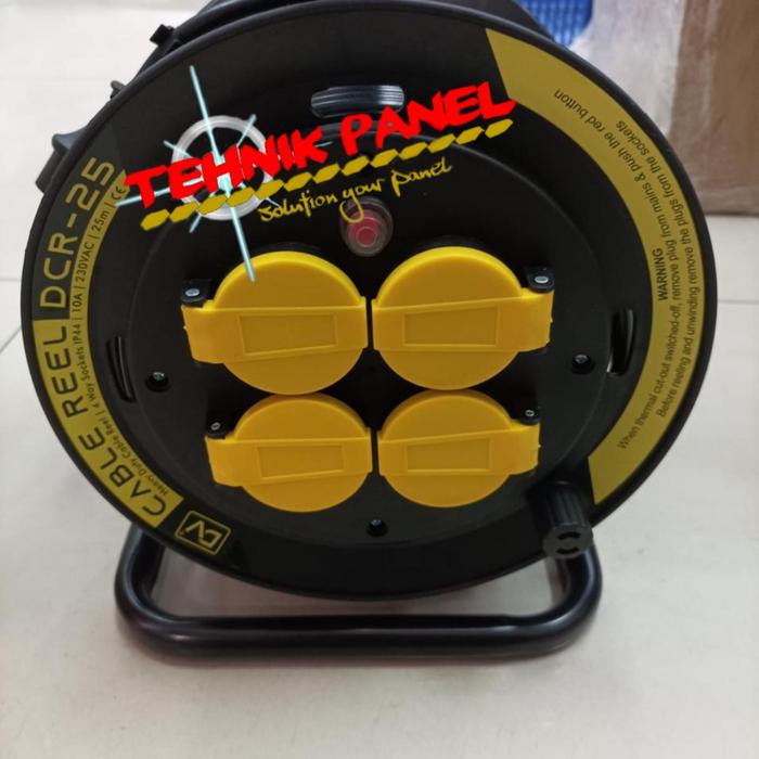 Jual Cable Rell heavy duty 50mtr IP44 / Kabel Roll DV DCR50 - Jakarta ...
