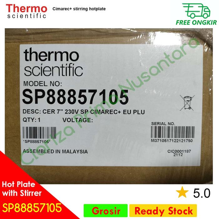 Jual Hot Plate Stirrer Thermo Scientific Cimarec Sp88857105 Magnetic ...