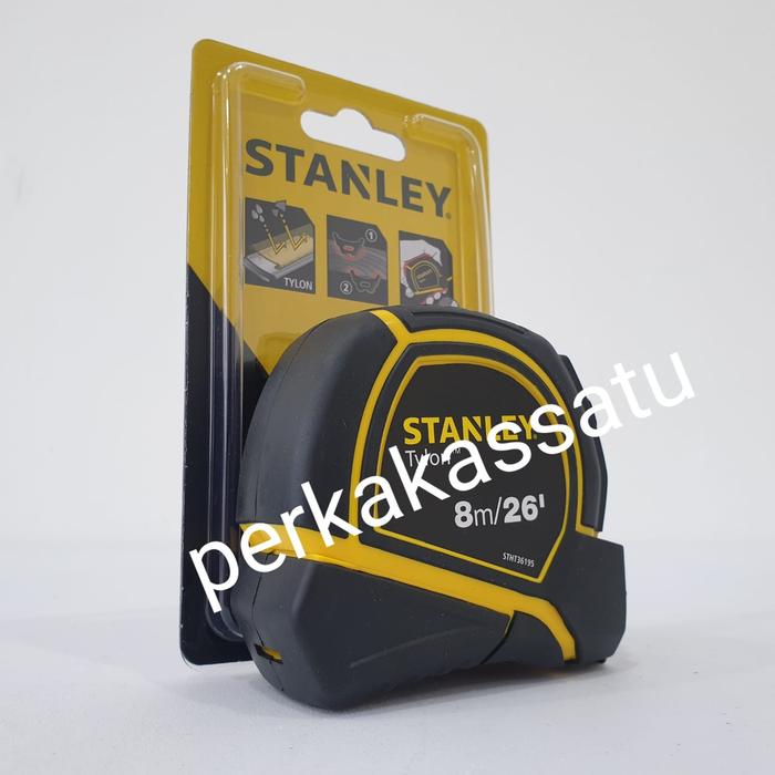 Jual METERAN 8M 8 M METER TYLON STANLEY STHT36195 MEASURING TAPE RULE ...