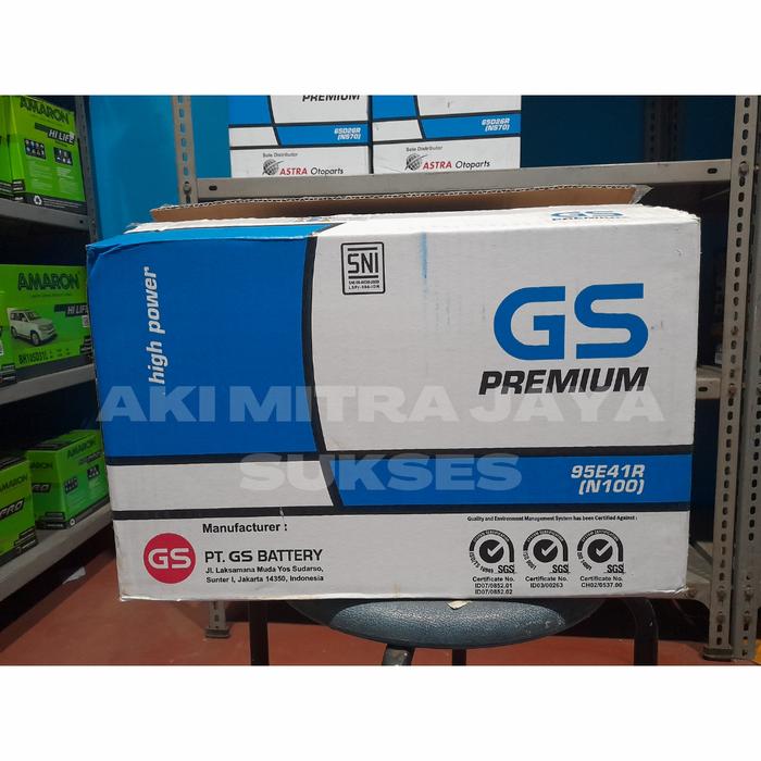 Jual 95E41R N100 - 12V 100AH - GS ASTRA PREMIUM - AKI ACCU BASAH - Kota Tangerang - PUSAT AKI ...
