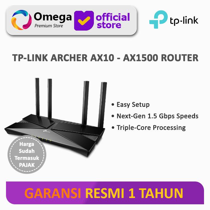 Promo TP-Link Archer AX10 AX1500 WiFi 6 Wireless Router Cicil 0% 3x ...