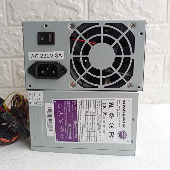 Jual Power Supply / PSU SIMBADDA 450 watt OEM - Jakarta Pusat - Cancer ...