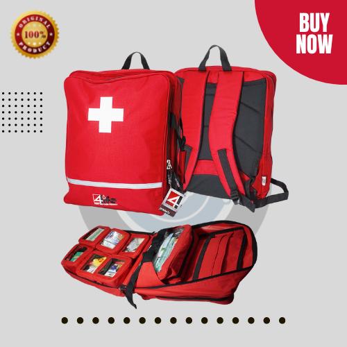 Jual 4Life Backmed Kit / Tas Ransel P3K Lengkap Dengan Isi First Aid ...