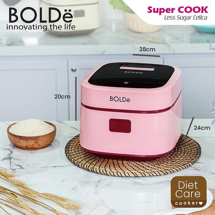 Jual BOLDe Super COOK low carbo Less Sugar Celica Rice Cooker 1.2 Liter ...