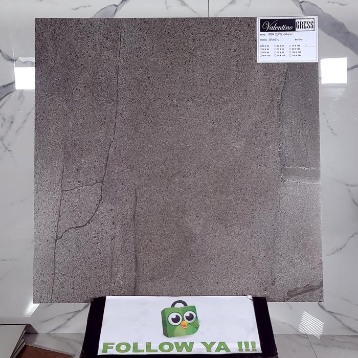 Jual Granit Valentino Gress SLATE Series 60x60 cm - Grigio - Jakarta ...