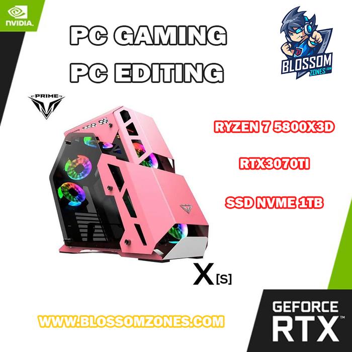 Jual PAKET BZONE PC GAMING | RYZEN 7 5800X3D|RTX3070TI |16GB |1TB NVME ...