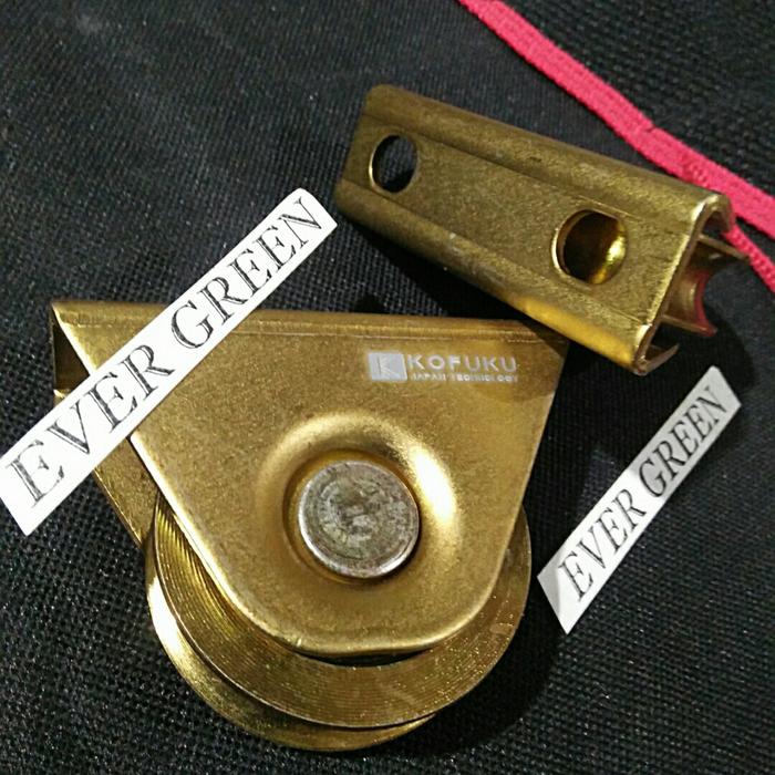 Jual Roda Pagar 6 cm (60 mm) SATUAN - Model U / Model Rell Pager Besi ...