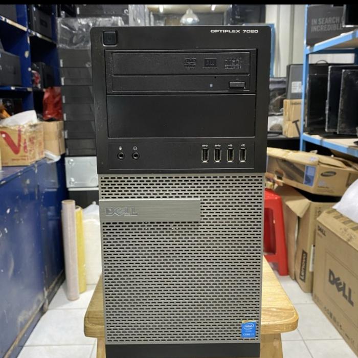 Jual PC DELL TOWER 3020/7020 CORE I7 GEN 4 RAM 8GB SSD 256GB HDD 500GB - Jakarta Pusat ...
