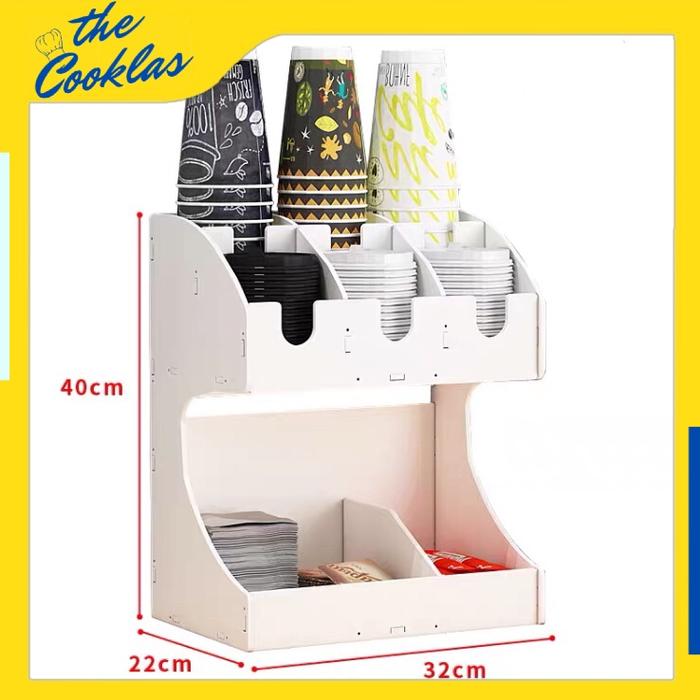 Jual Paper Cup Holder Rack Tahan Air | Rak Organizer Gelas Kertas ...