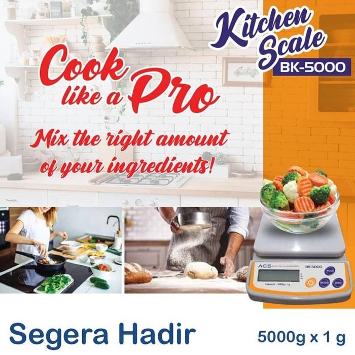 Jual Timbangan Digital Serbaguna 5kg x 1gr | ACIS BK-5000 - Jakarta Barat - Mitra Timbang ...