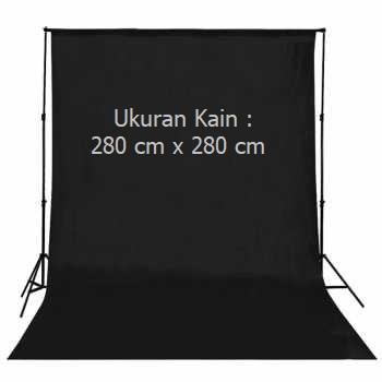 Jual Kain Layar Studio Photo 2.8x2.8m Screen BackGround Foto Backdrop ...