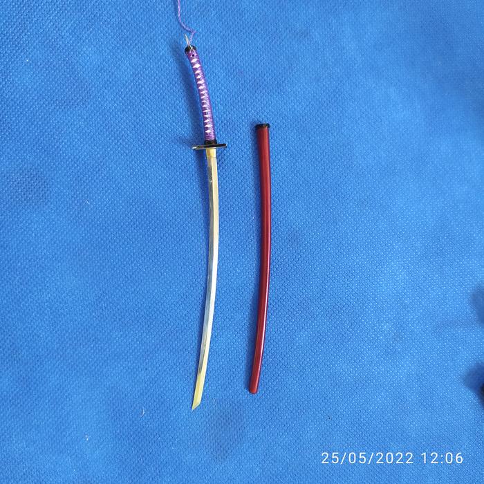 Jual toys part tachi sword afro samurai 1/12 - Kab. Blitar - Tangan 3D ...