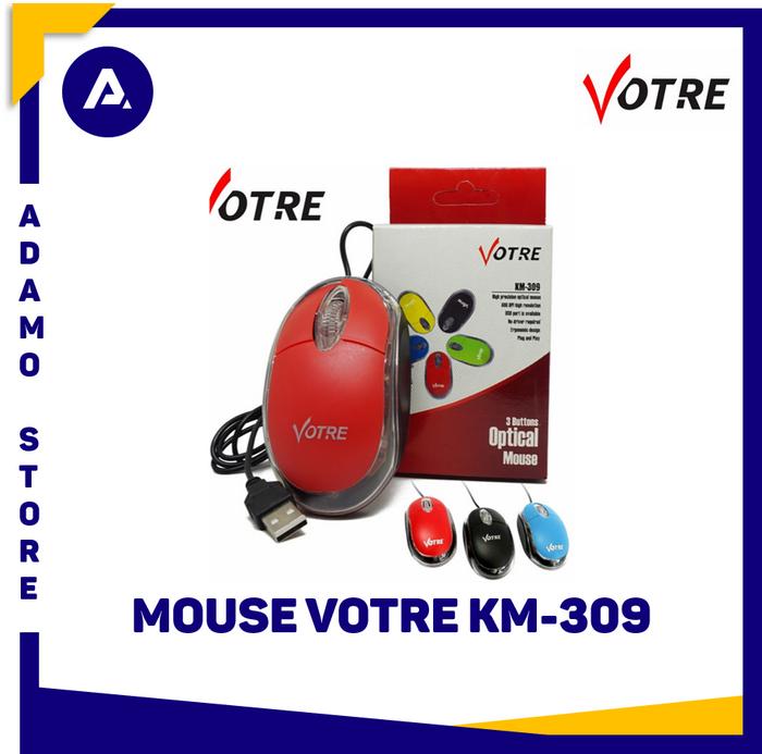 Jual Mouse Votre KM-309 Optical USB Mouse - Kota Surabaya - Adamo Store ...