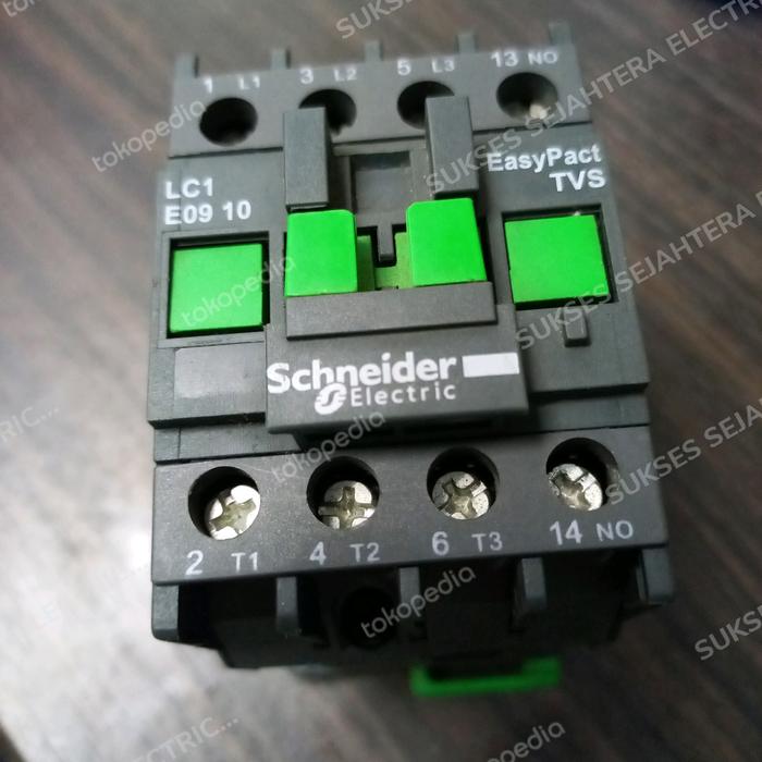 Jual CONTACTOR LC1E0910 EASY PACK TVS 220V SCHNEIDER ORIGINAL - Jakarta ...
