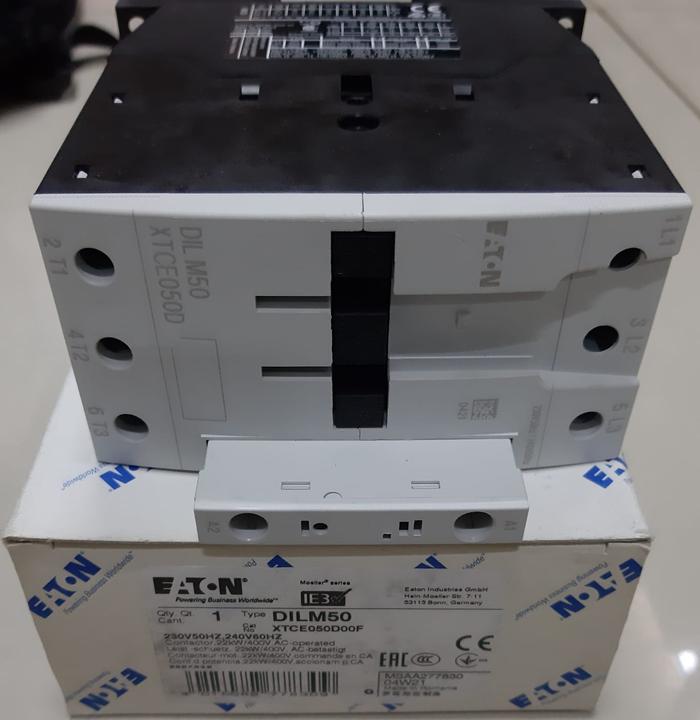 Jual EATON Moeller DILM50 XTCE050D XTCE050D00F Contactor 22kW - Jakarta ...