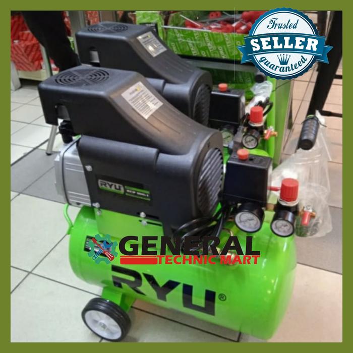 Jual RYU RCP100-1 RCP 100-1 Portable Kompresor 1 HP 1HP 24 Liter ...