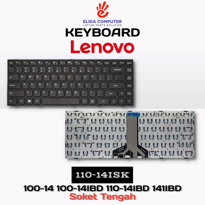 Jual Keyboard Lenovo Ideapad 100-14 110-14IBD 141IBD 100-14IBD 80RK ...