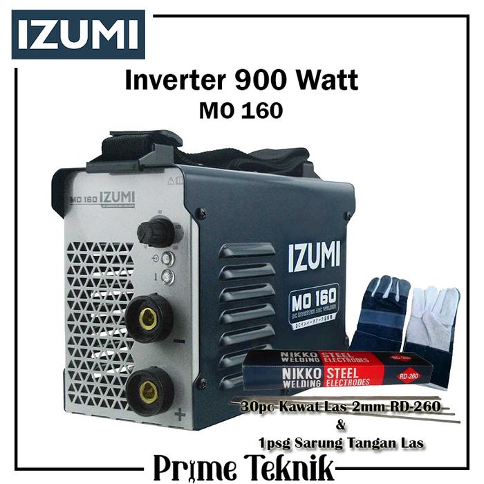 Jual Inverter MO 160 Izumi Mesin Travo Las Listrik MMA 900 Watt 160A ...