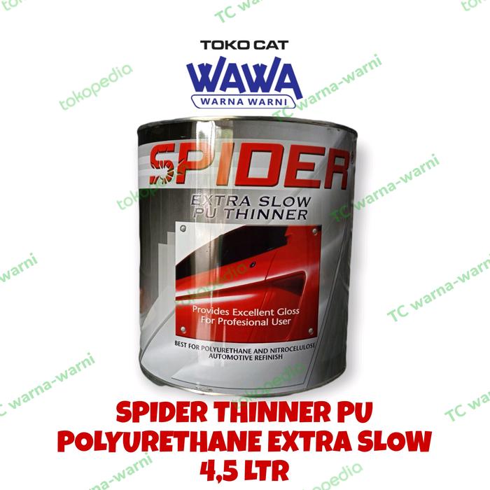 Jual Thinner PU Spider extra slow 4.5 liter - Kab. Cirebon - tc warna ...