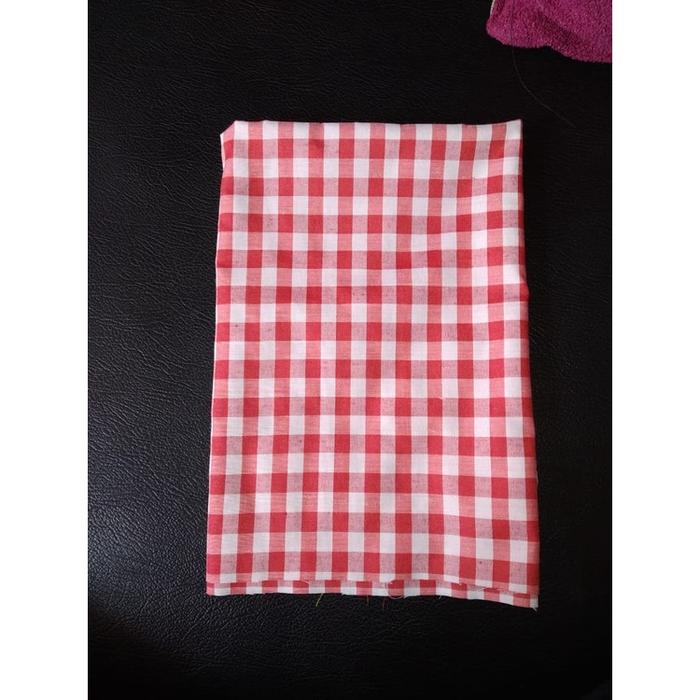 Jual TAPLAK MEJA/KAIN PIKNIK KOTAK 200 X 150 - Merah - Kab. Bandung ...