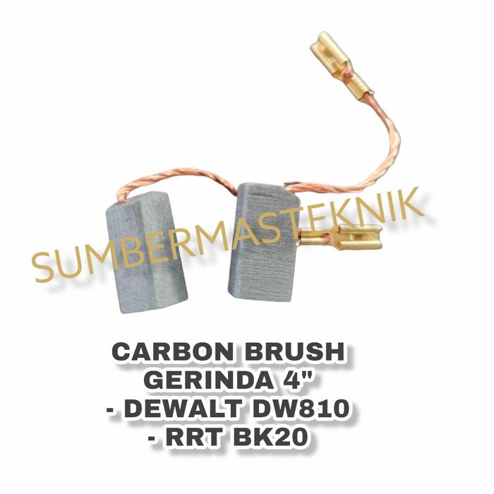Jual CARBON BRUSH DW810 ARANG CARBON BRUSH MESIN GERINDA DEWALT 4" DW ...