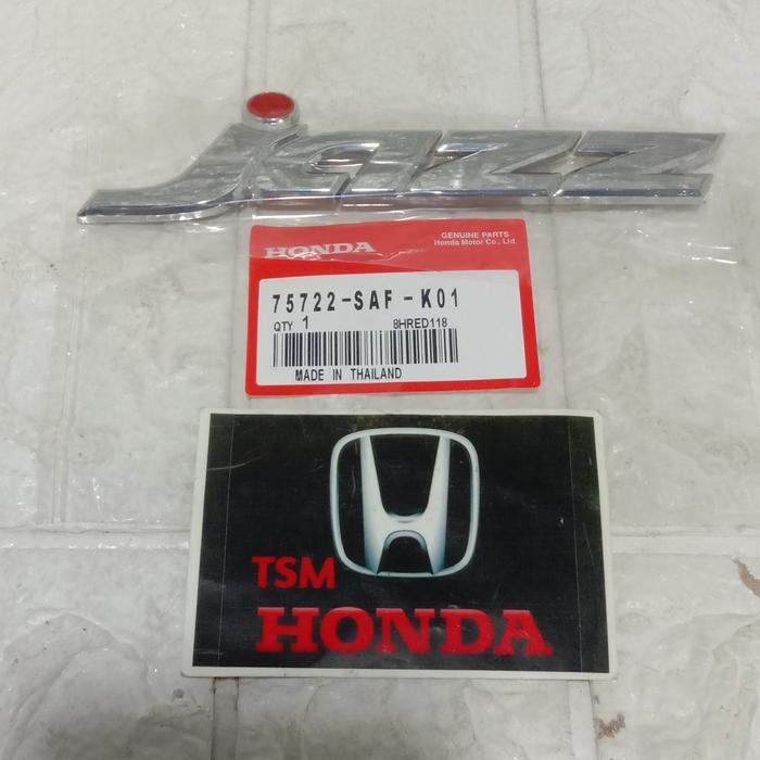 Jual Emblem Jazz 75722 SAF Logo Jazz GD3 2003-2008 Titik Merah ...