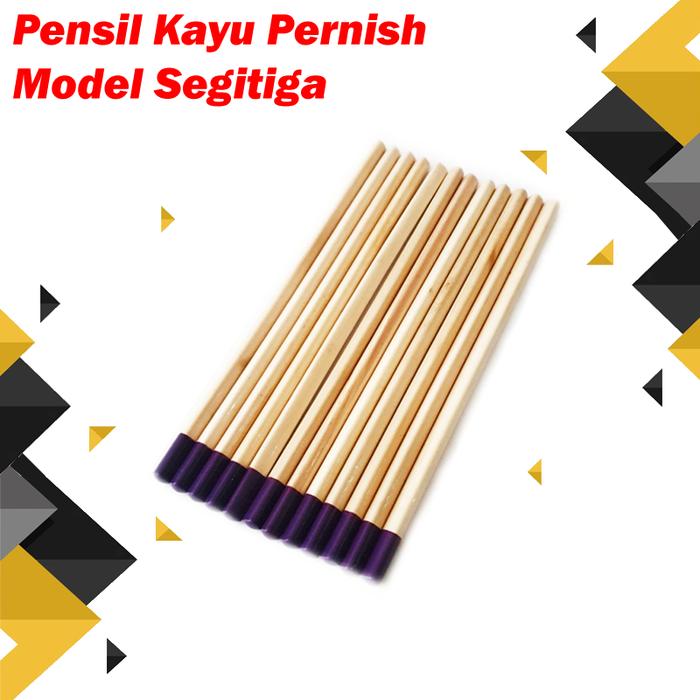 Jual Pensil Kayu Pernish Model Segitiga - Jakarta Utara - DWIJAYA ...