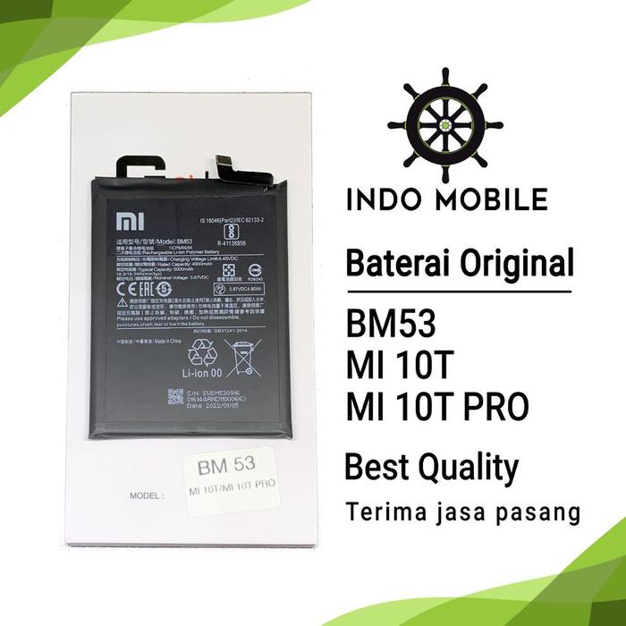 Jual BATTERY BATERAI BM 53 BM53 MI 10T / MI 10T PRO ORIGINAL - Jakarta ...