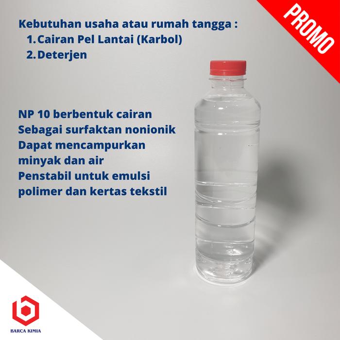Jual NP 10 / NONYLPHENOL ETHOXYLATE / TERGITOL 1 KG | CAIRAN PEL LANTAI ...