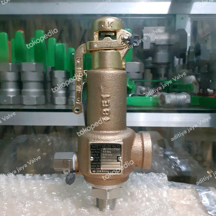 Jual safety relief valve Jokwang 1/2"x3/4" model JSV-HT41 new original - Kab. Tangerang - aditya ...