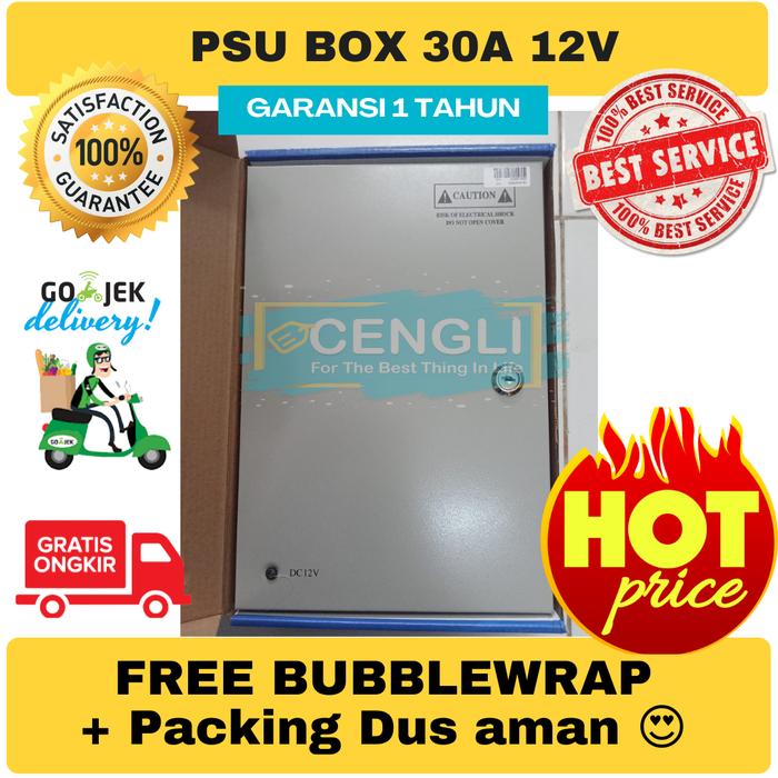Promo Power supply 12V 30A PANEL BOX PSU BOX 12 V 30 A , 12 Volt 30 ...