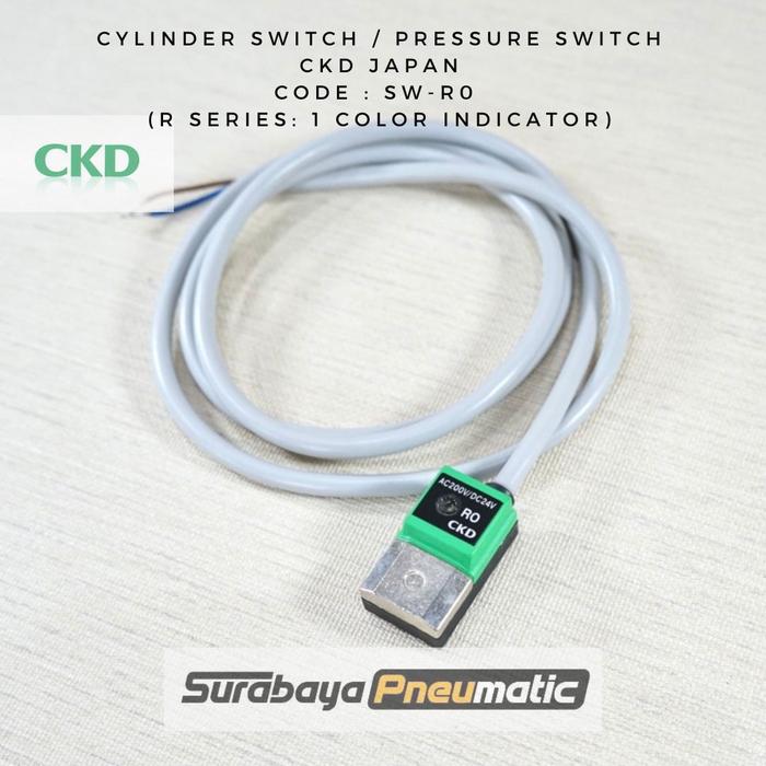 Jual CKD Japan - Cylinder / Pressure Switch - SW-R0 - AC200V/DC24V R ...