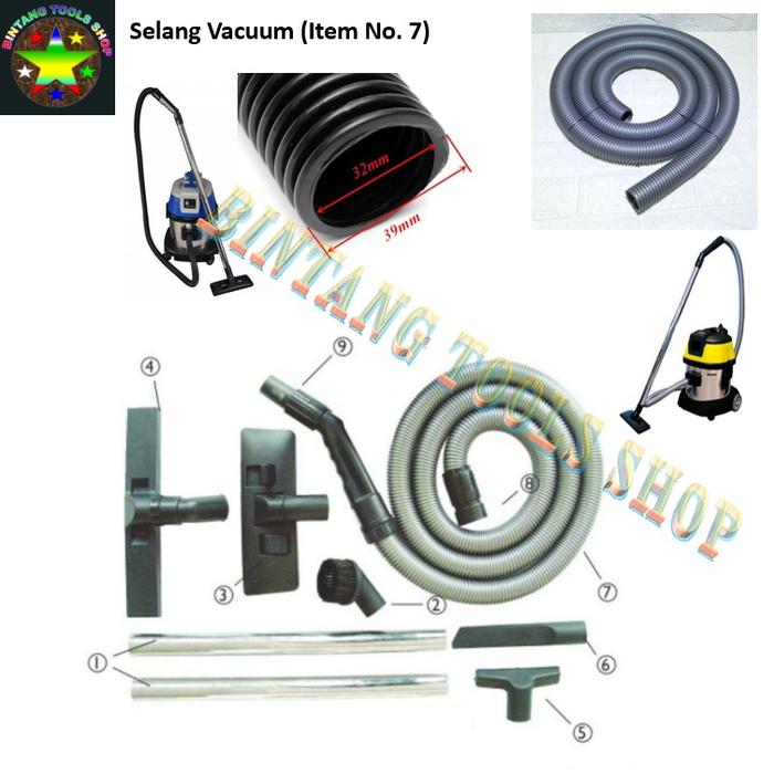 Jual Selang Vacuum Cleaner Id32 Panjang 2.5meter For Krisbow Alphalux ...