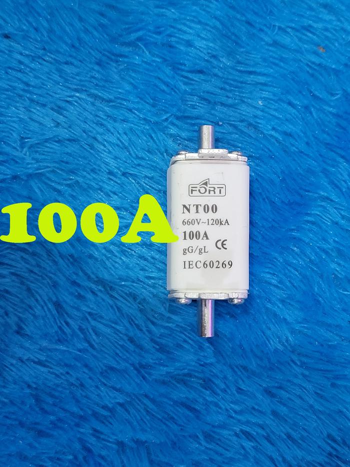 Jual Fuse Link Fort NT00 25A 35A 40A 50A 63A 80A 100A 125A 160A - 100A - Jakarta Pusat ...