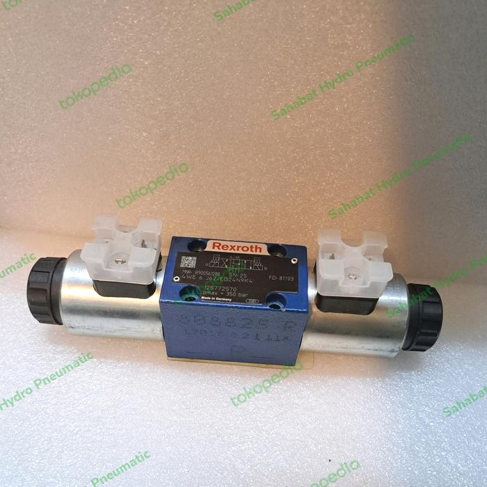Jual Solenoid Valve Hidrolik 4WE 6 J62/EG24N9K4 Rexroth - Jakarta Barat - Sahabat Hydro ...