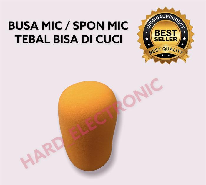 Jual BUSA MIC / SPON MIC / SARUNG MICROPHONE TEBAL BISA DI CUCI - Hitam ...