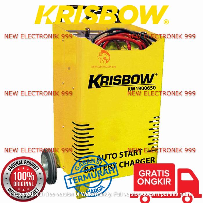 Jual Krisbow Charger Aki Mobil60a/650a Ersbc66 KW1900650 - Jakarta ...