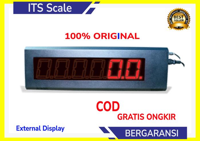 Jual Eksternal Display DIGITECH 5 INC/ Eksternal Display Timbangan ...