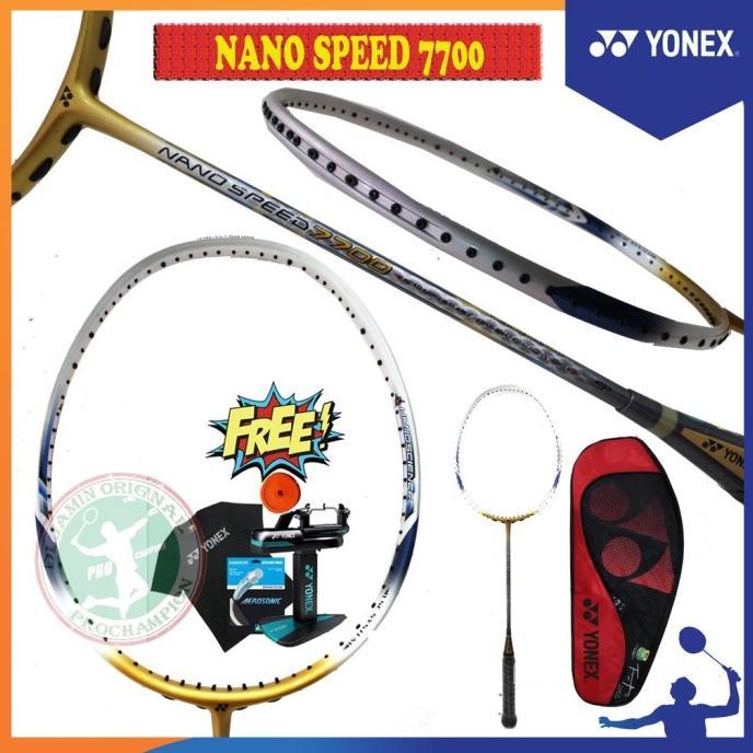 Jual YONEX NANO SPEED 7700 / NANOSPEED 7700 RAKET BADMINTON ORIGINAL ...