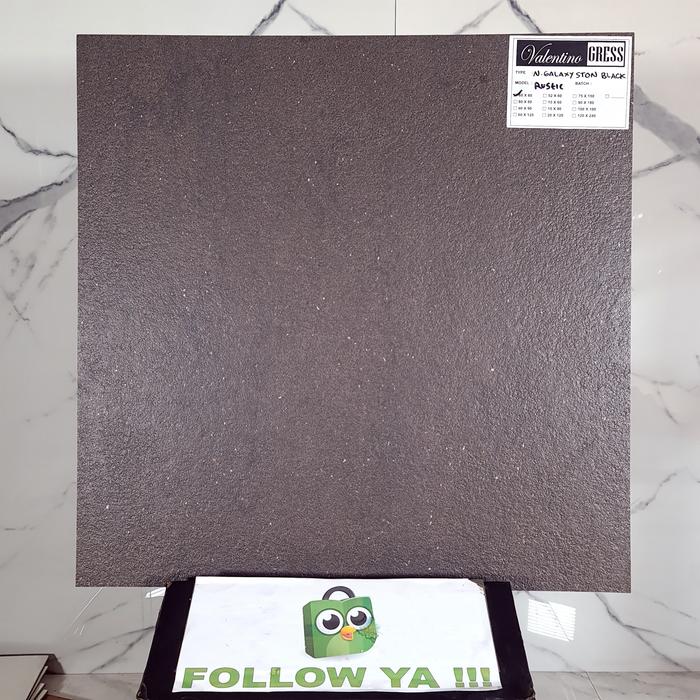 Jual Granit Valentino Gress N Galaxy Stone Series 60x60 cm Kw2 - DARK GREY - Jakarta Pusat ...
