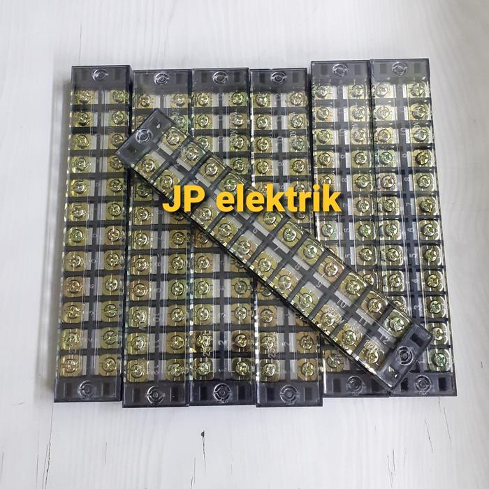 Jual Terminal Block 25 Ampere 12 Pole / Teminal Block TB 2512 - Jakarta ...