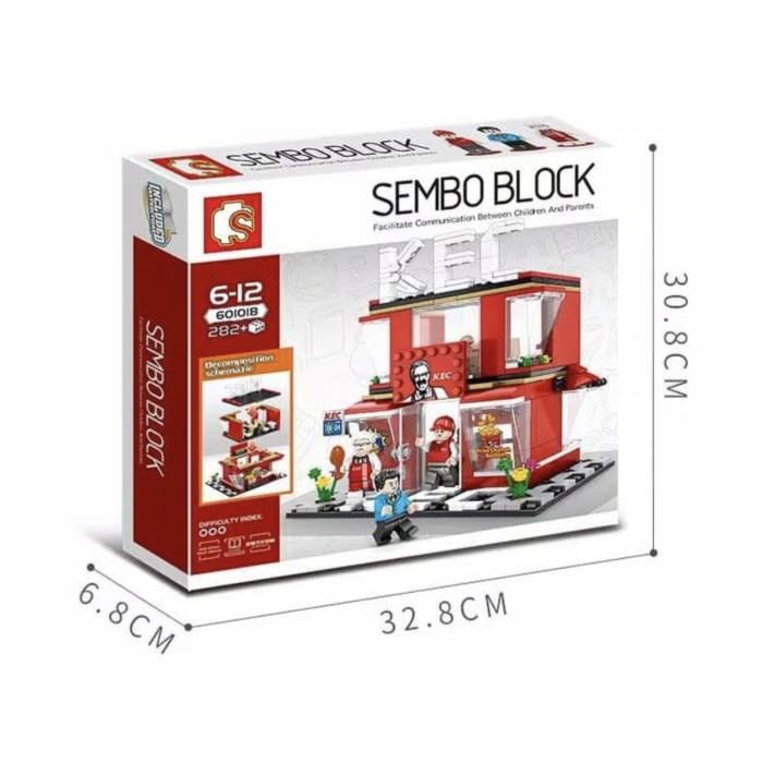 Jual SEMBO BLOCK KFC 282 PCS mainan brick balok kado hadiah - Jakarta Utara - Clover Lynn Store ...